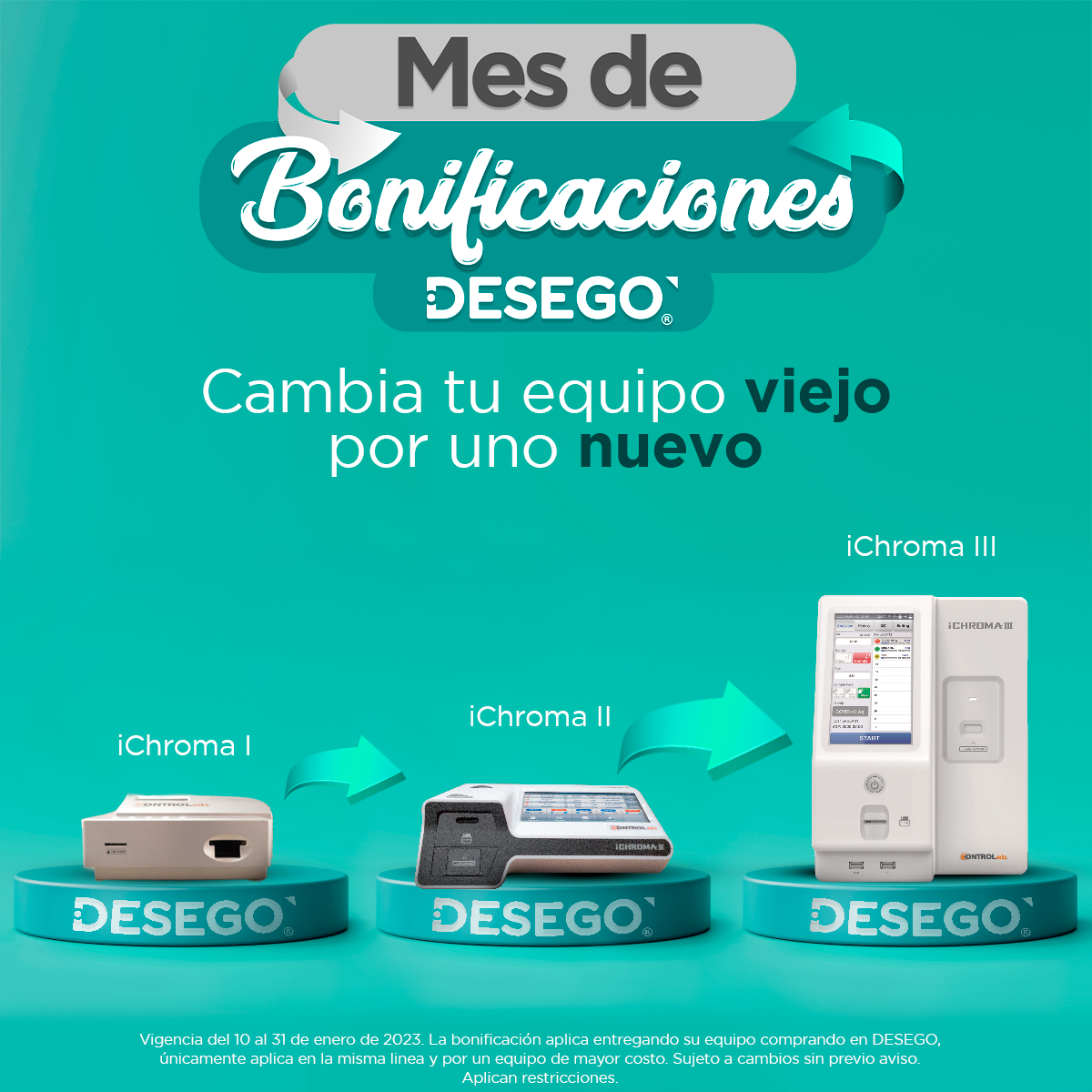 DESEGO | Servicio | Equipos | Consumibles